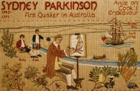Australian Quaker Narrative Embroidery Project - Royal Australian ...